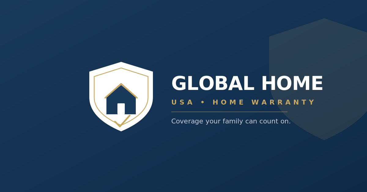 Home Warranty Coverage So You Are Always Protected | GlobalHome USA
